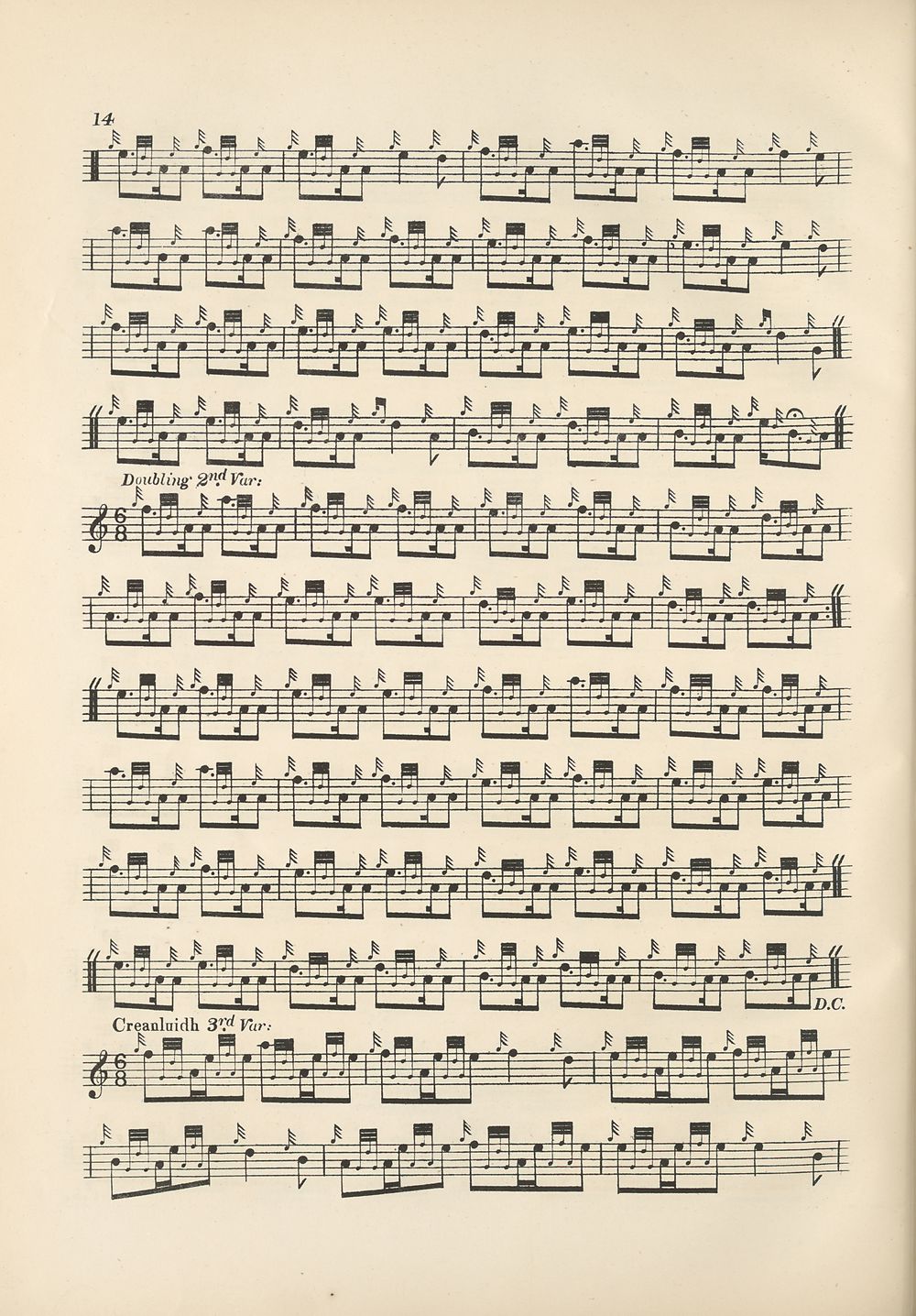 (42) Page 14 - Glen Collection of printed music > Printed music > Ross ...