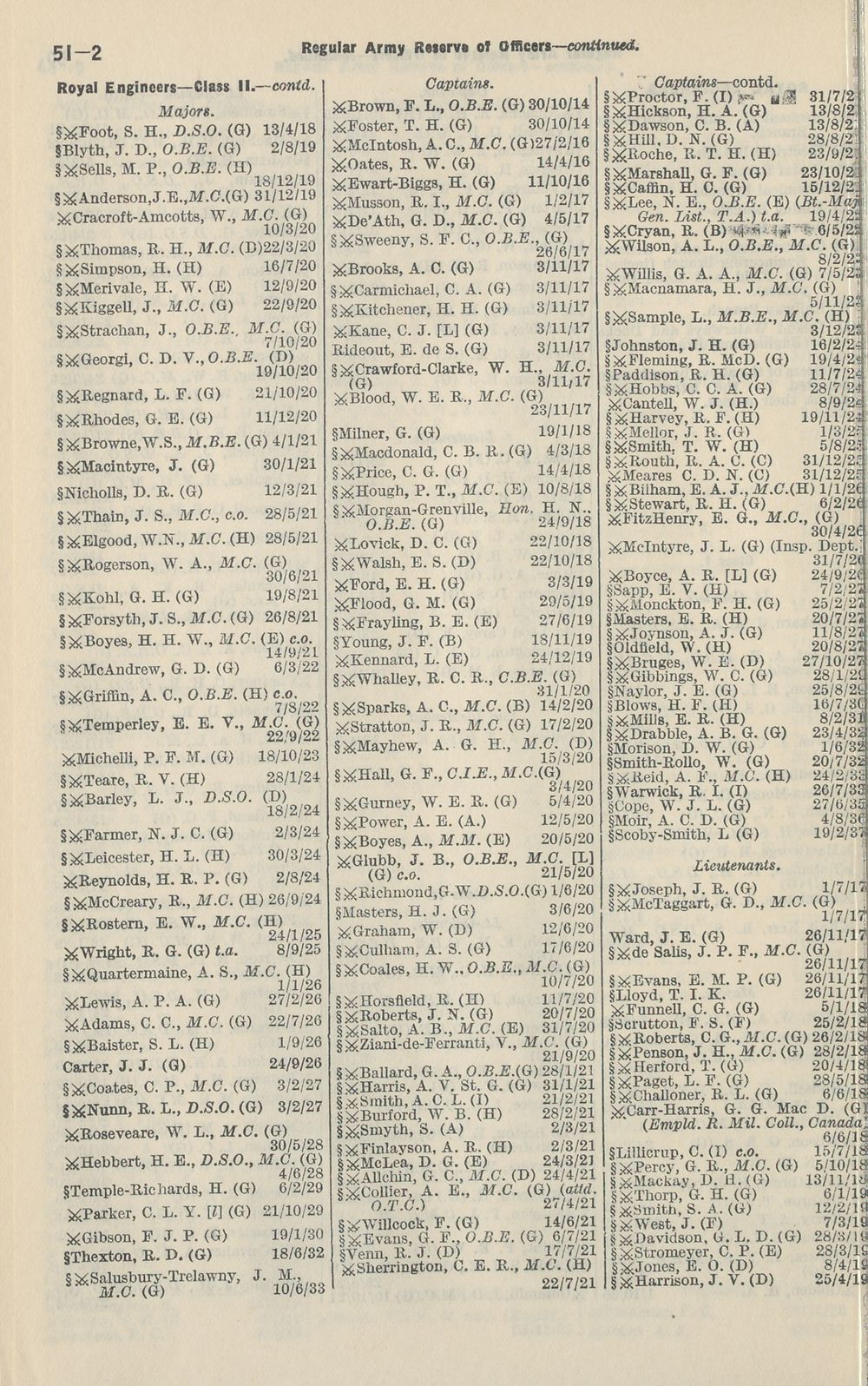 (38) - Army lists > Monthly army lists > 1937-1940 > Half-Yearly ...