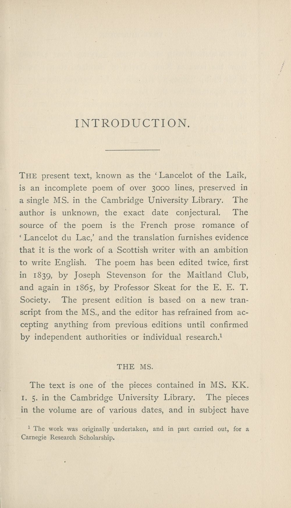 (15) - Scottish Text Society publications > New series > Lancelot of ...