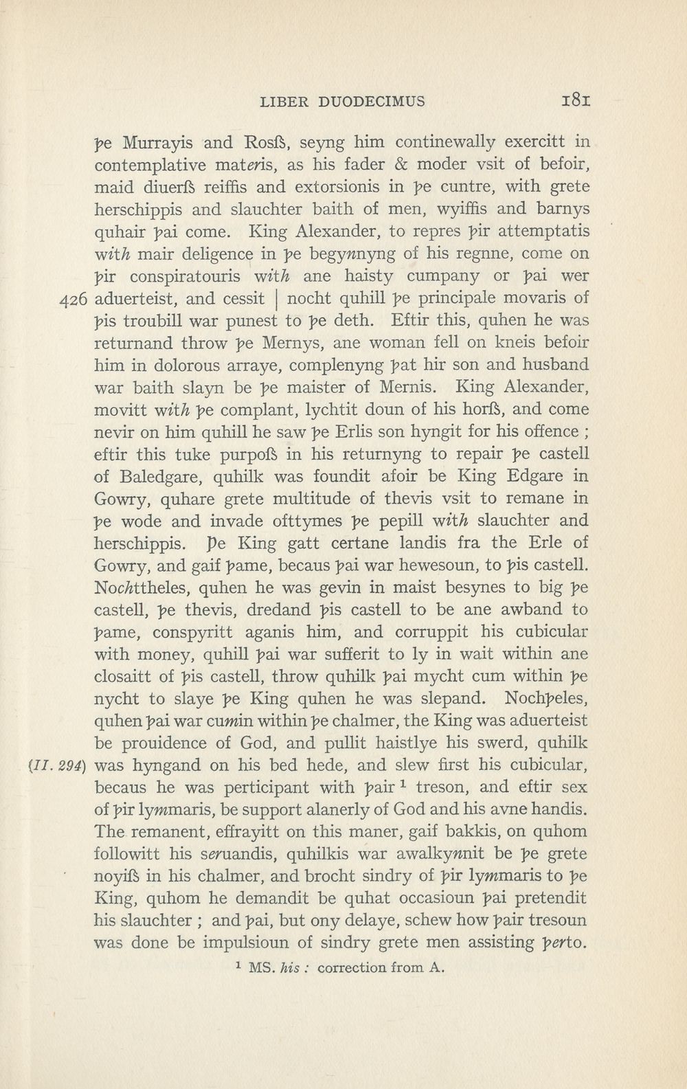 (195) - Scottish Text Society publications > Third series > Chronicles ...