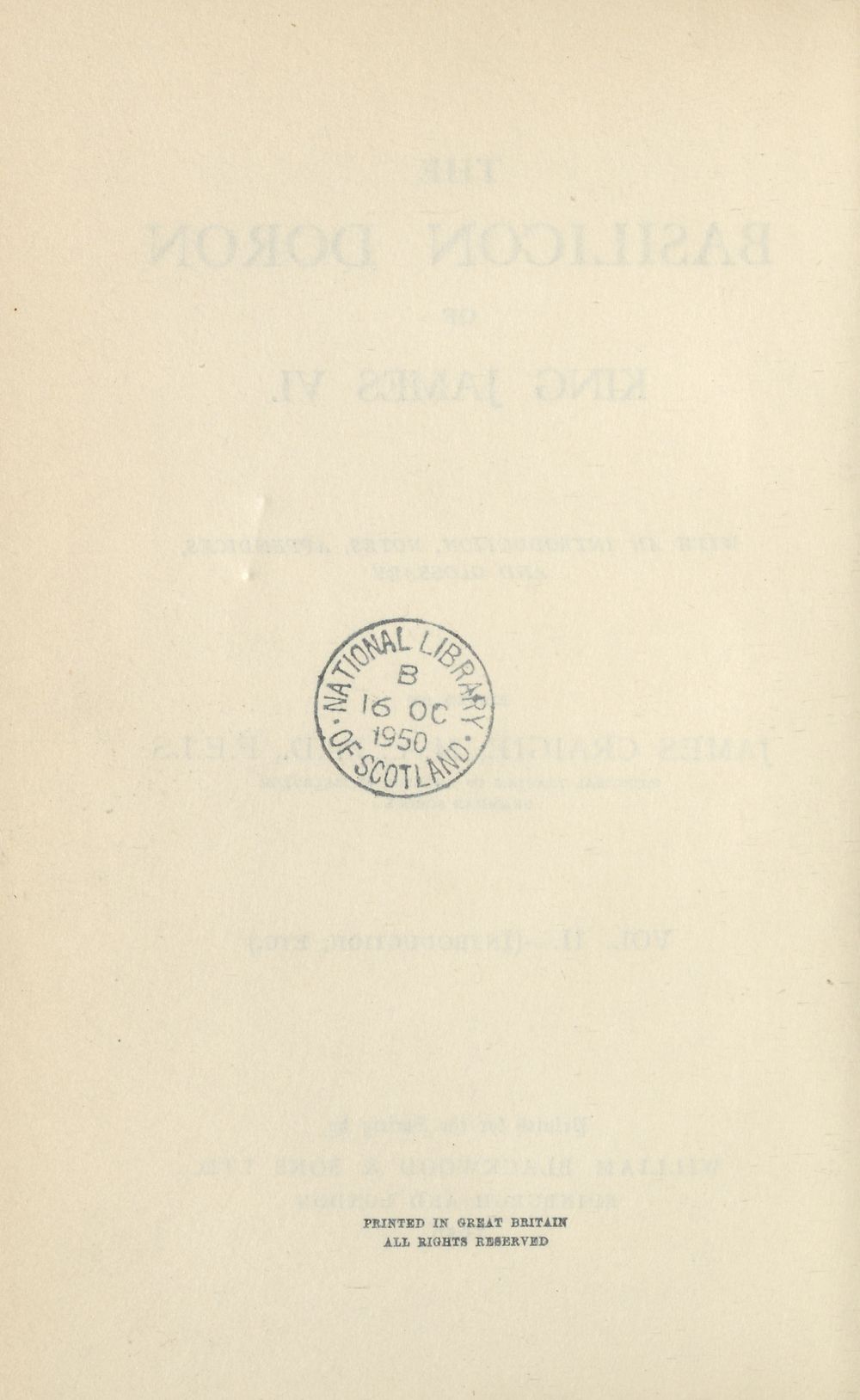 (10) - Scottish Text Society publications > Third series > Basilicon ...