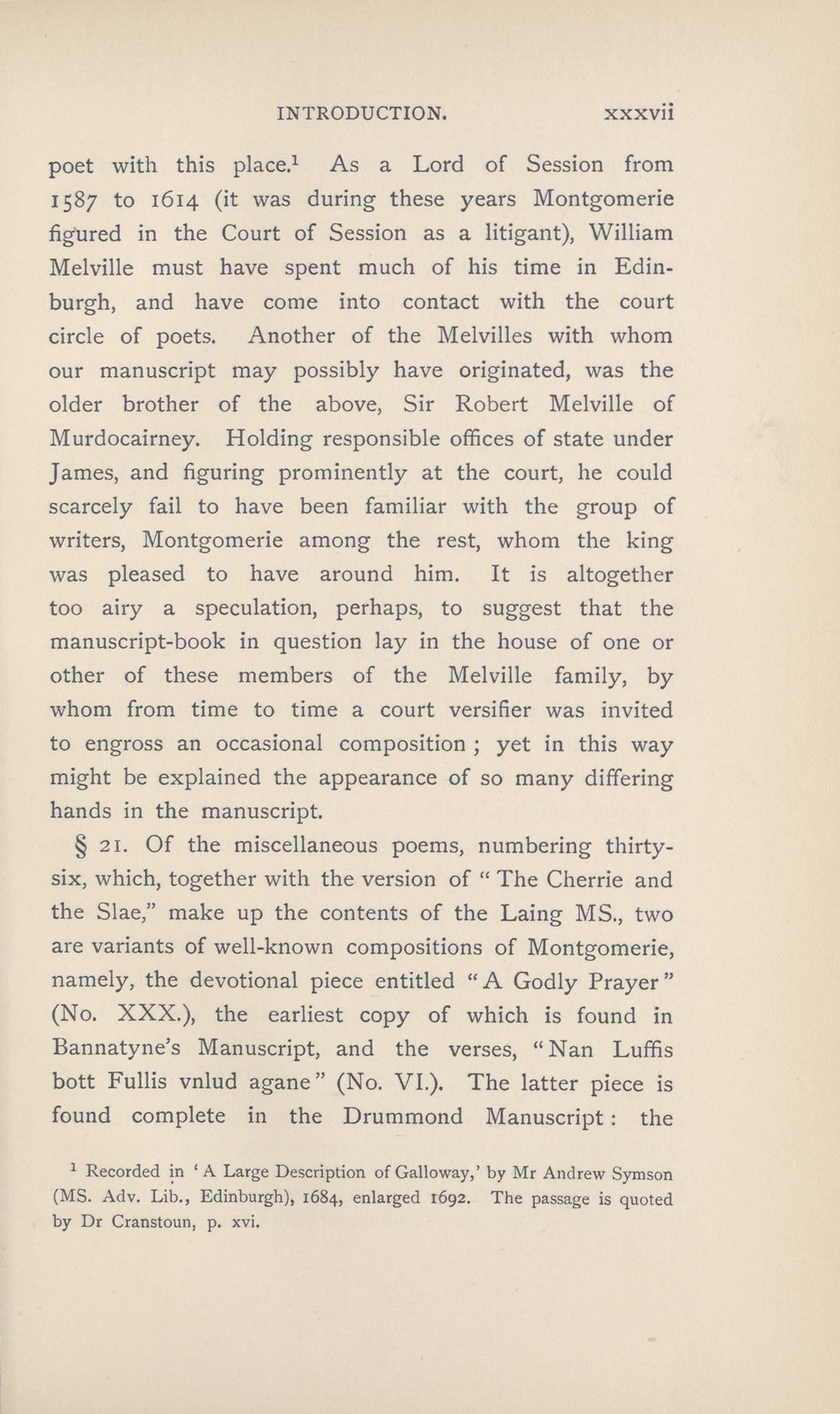 (47) - Scottish Text Society publications > Old series > Poems of ...