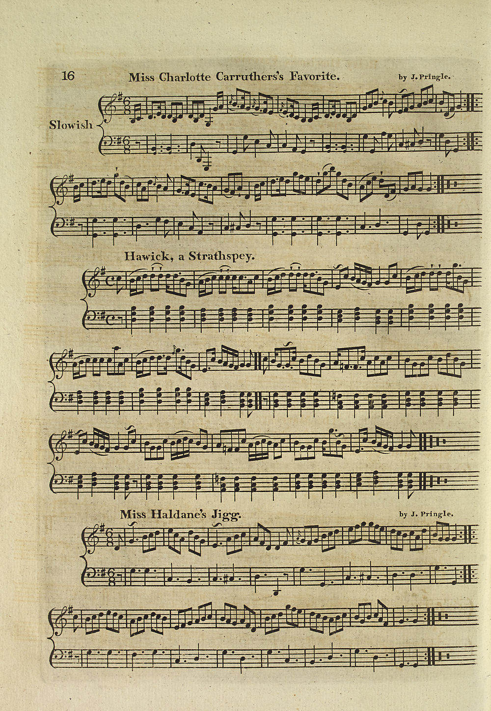 (26) Page 16 - Miss Charlotte Carruthers''s favourite -- Hawick, a ...