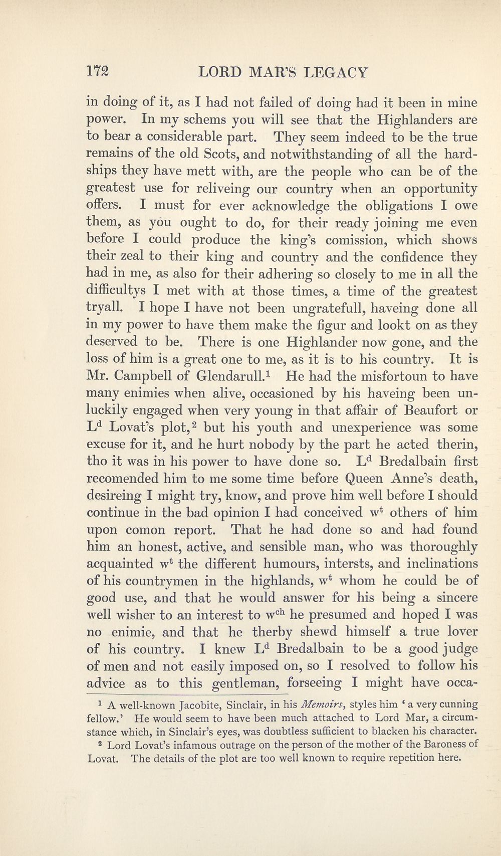 (197) Page 172 - Series 1 > Diary of Sir Archibald Johnston, Lord ...