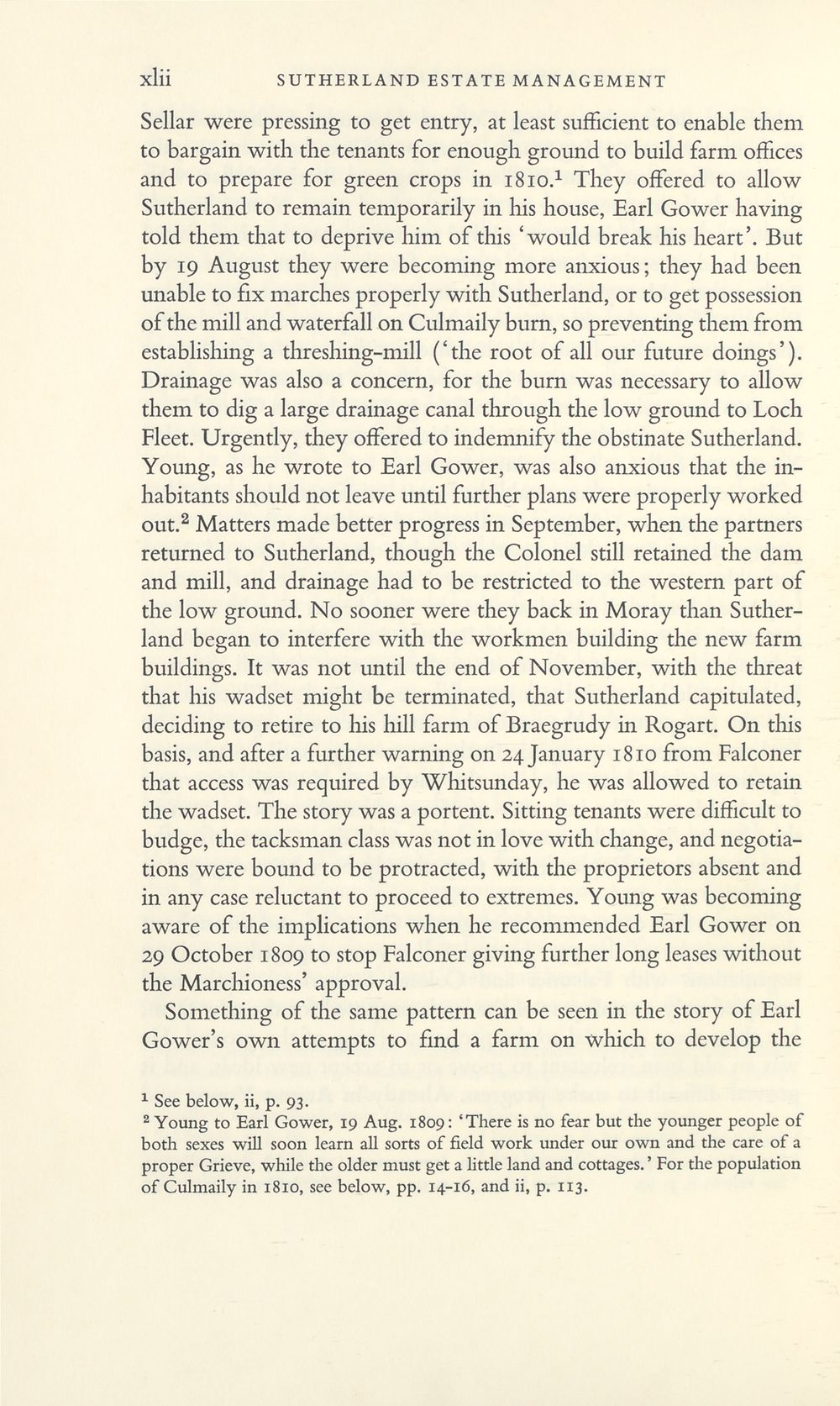 (47) Page xlii - Series 4 > Papers on Sutherland Estate Management 1802 ...