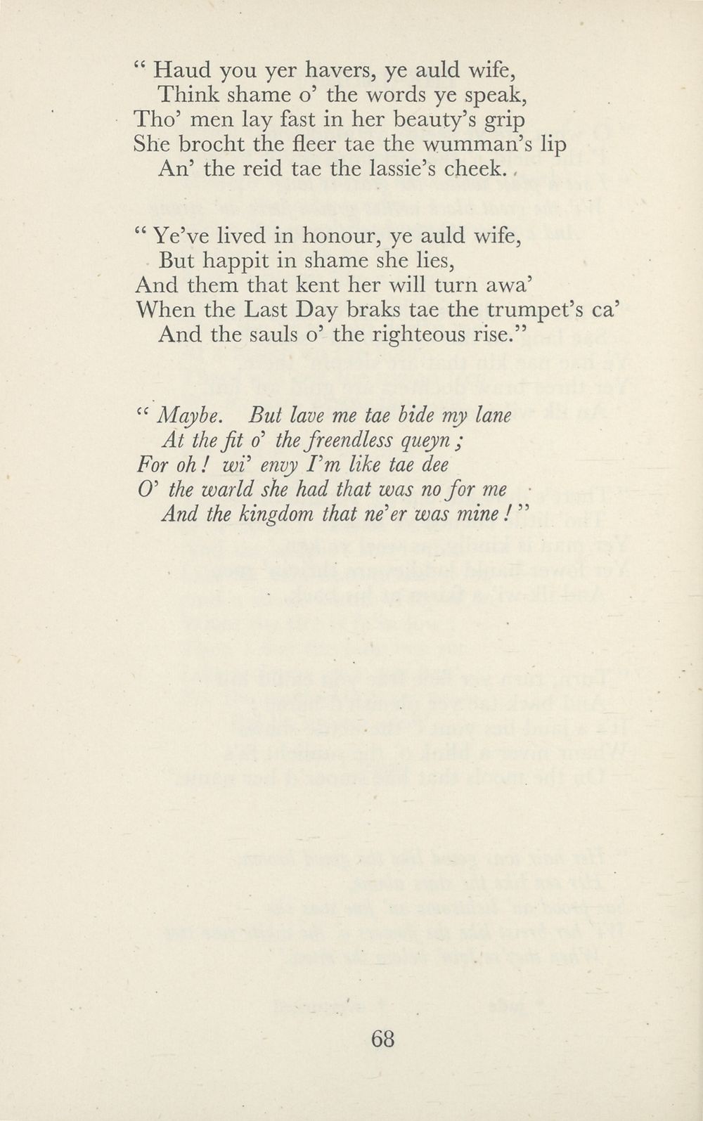 (72) - Violet Jacob > Scottish poems of Violet Jacob - Works by ...