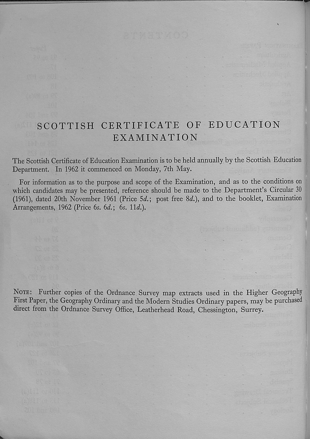 Browse and search > 1962-1963 - Scottish Certificate of Education ...