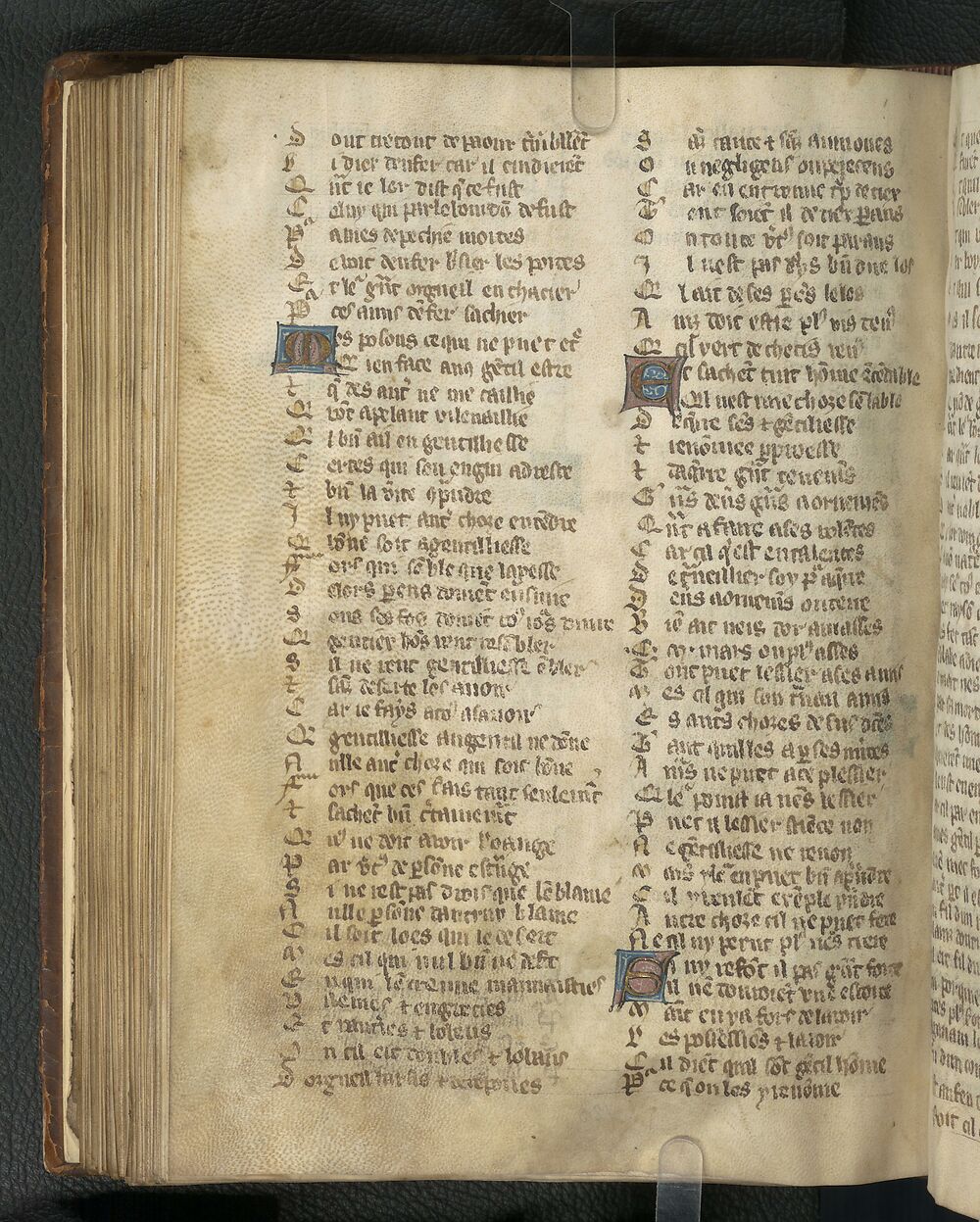(258) - Manuscripts from France > Mid-14th century manuscript of the ...