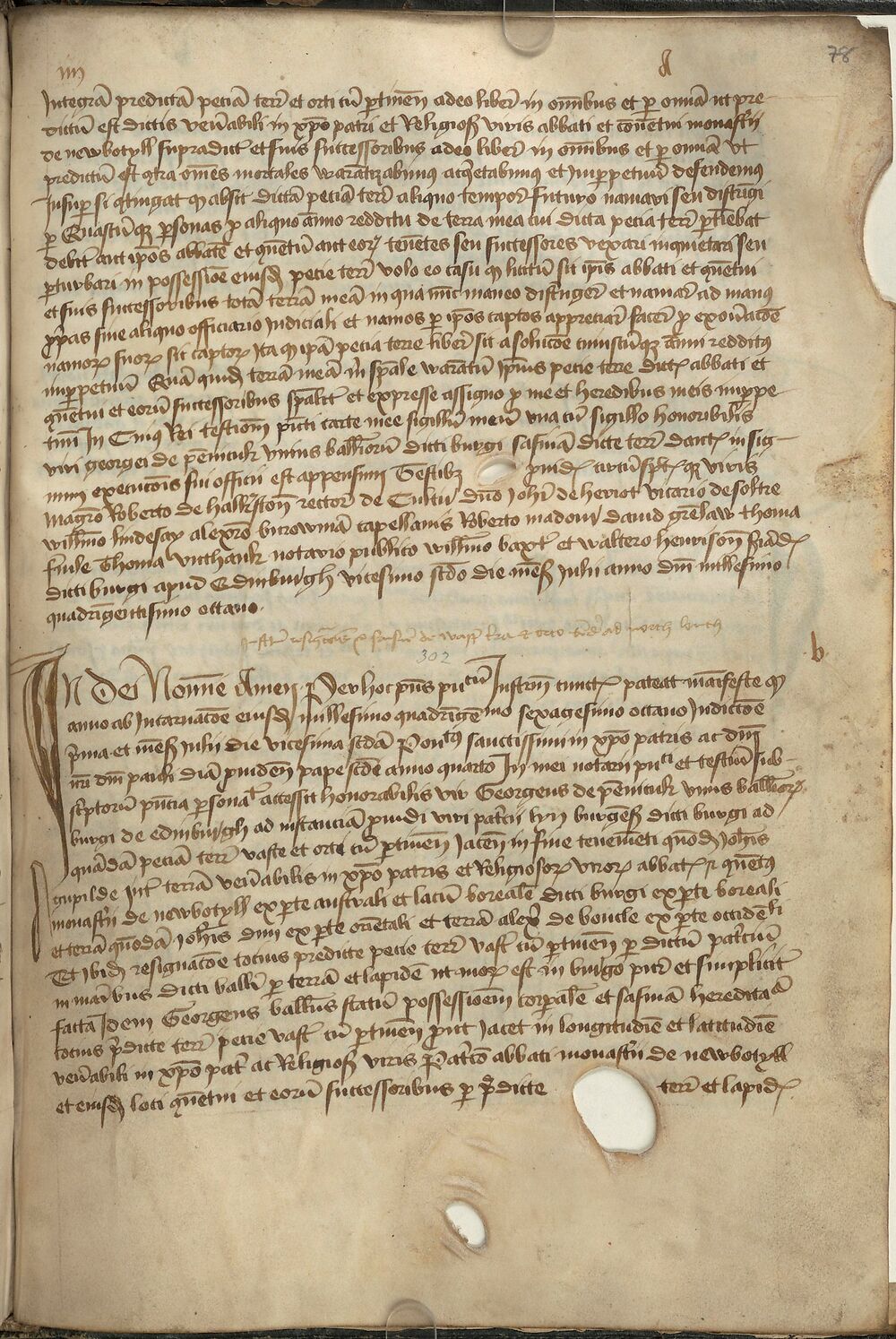(163) - Manuscripts from Scotland > 14th-century manuscript of the ...