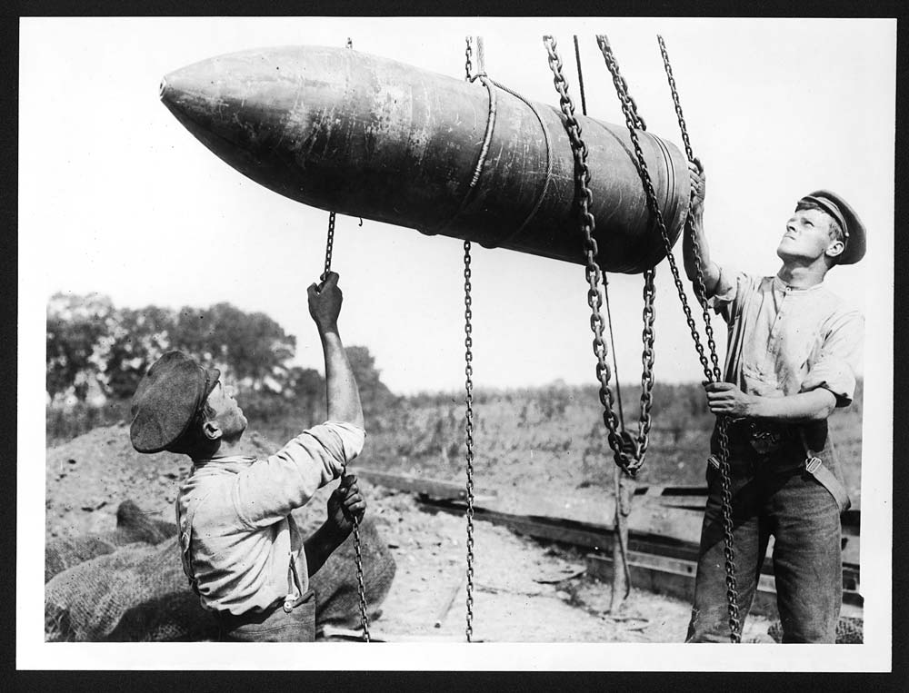 (337) C.443 - One of our big shells - Photographers > Ernest Brooks ...