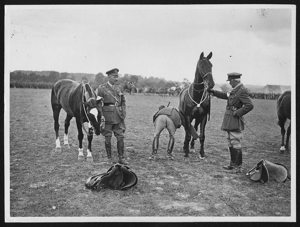 (52) L.696 - Chargers - Cavalry - First World War 'Official Photographs ...