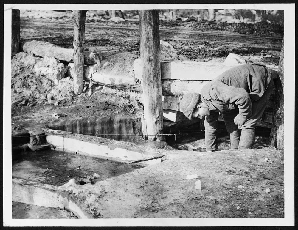 (67) X.32045 - Searching for water holes in the ice - British Western ...