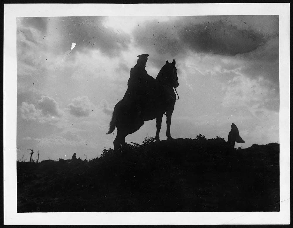 (62) X.33045 - Cavalry patrol - Cavalry - First World War 'Official ...