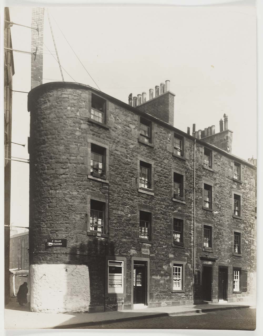 (72) Three storey building with a curved side - Photographs of the ...
