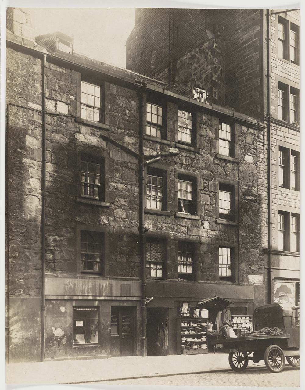 (80) Three storey building with shops on the ground floor - Photographs ...