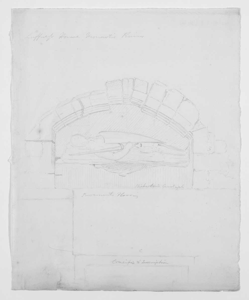 (27) 36b - Luffness House monastic ruins - [Volume 2] > Haddingtonshire ...