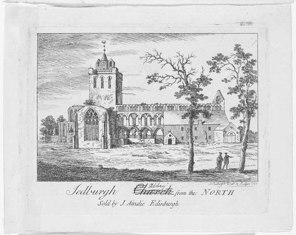 (2) 150 - Jedburgh Abbey from the north - [Volume 2] > Roxburghshire ...