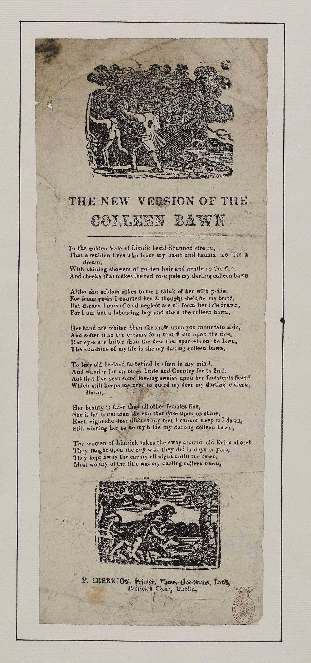 New version of the Colleen Bawn - Ireland - English ballads - National ...