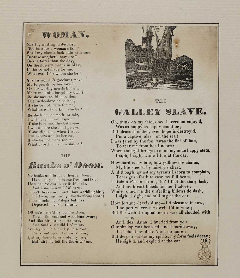 Woman - Courtship & marriage - English ballads - National Library of ...
