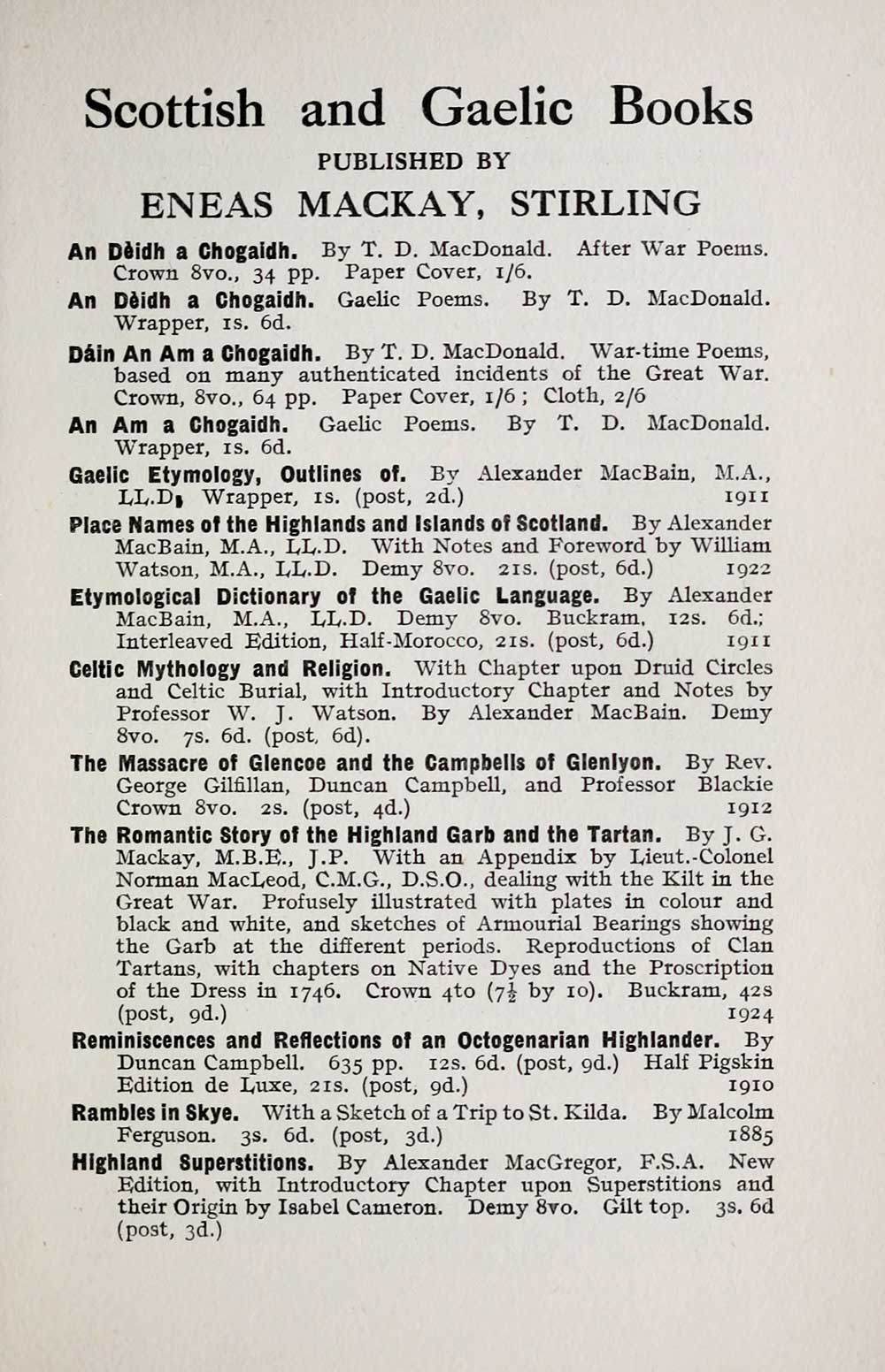 (161) - Matheson Collection > Gaelic proverbs and proverbial sayings ...