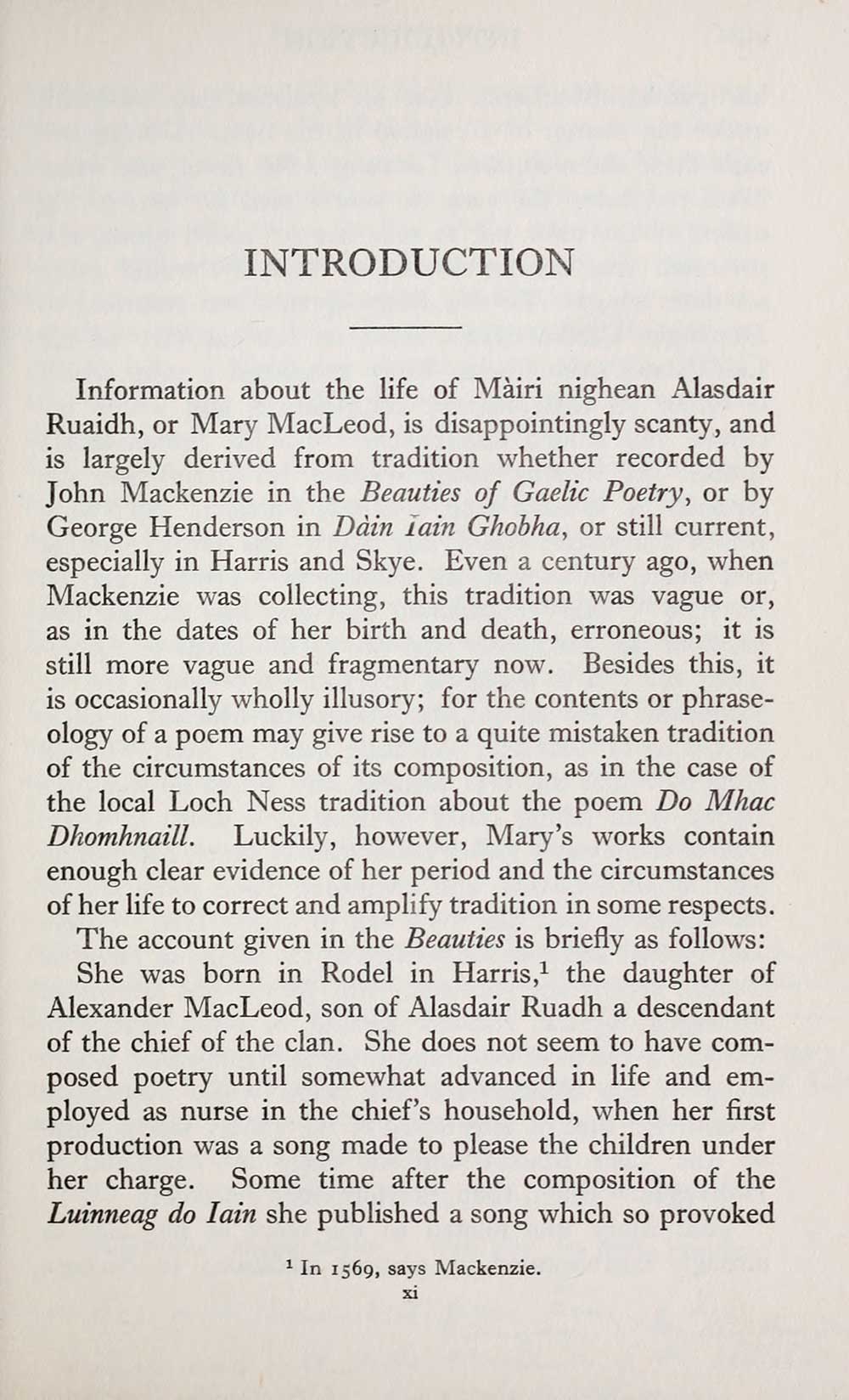 (17) - Matheson Collection > Gaelic songs of Mary MacLeod - Early ...