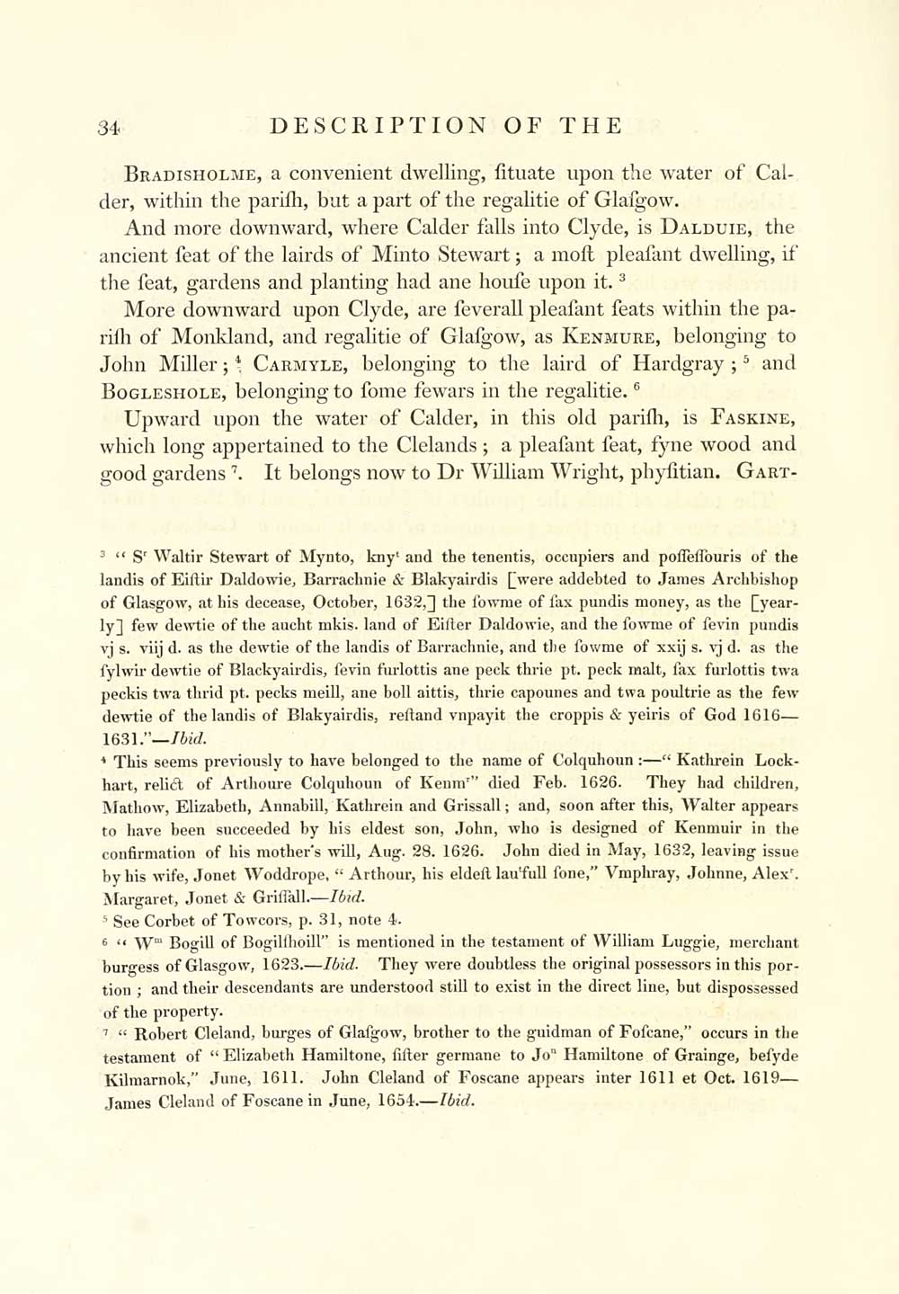 (74) Page 34 - Maitland Club > Descriptions of the Sheriffdoms of ...