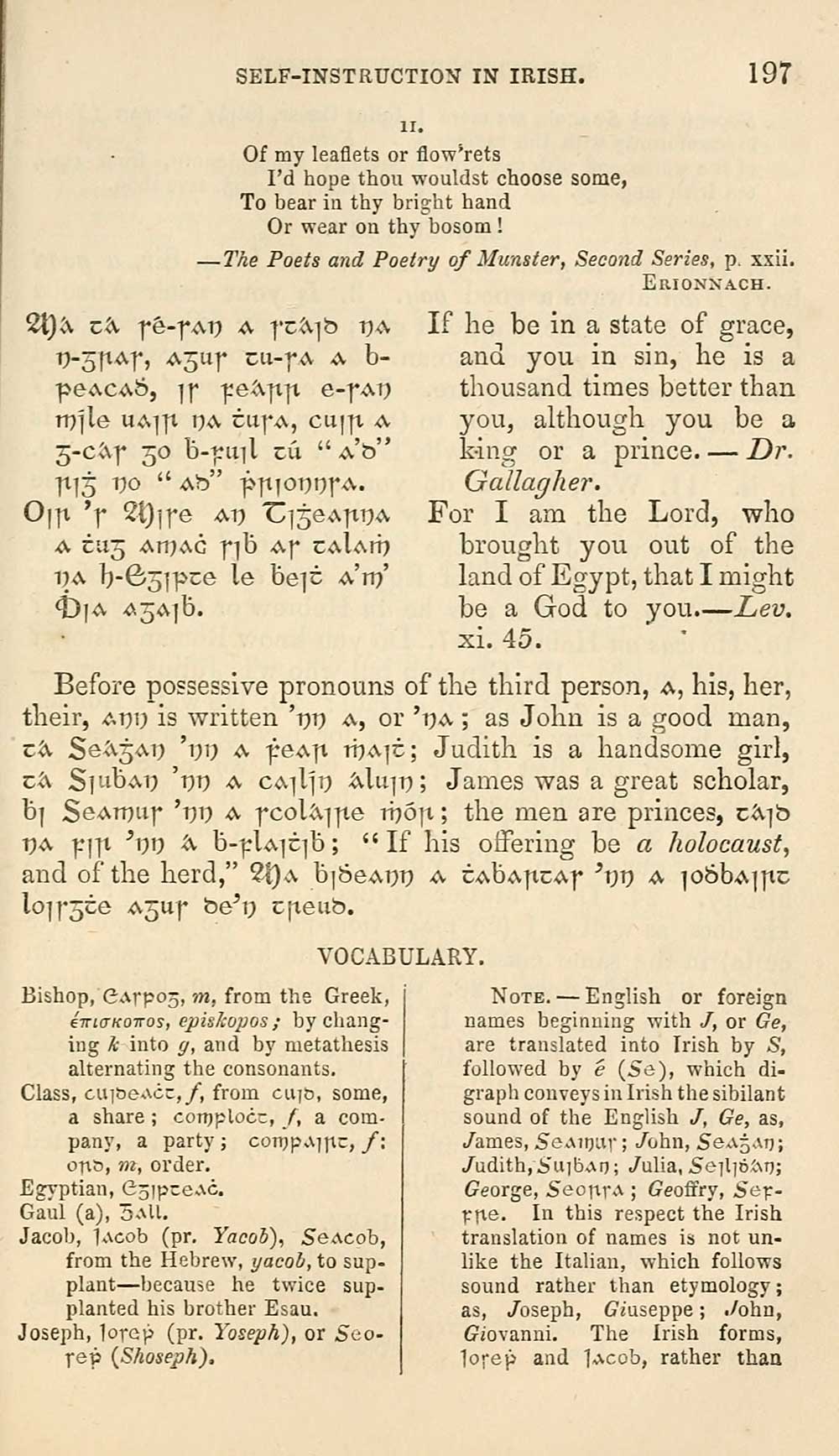 (209) - Blair Collection > Easy lessons, or, Self-instruction in Irish ...