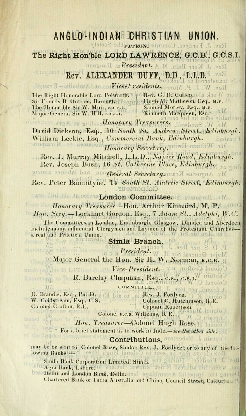 (42) - J. F. Campbell Collection > Fifth report of the Anglo-Christian ...