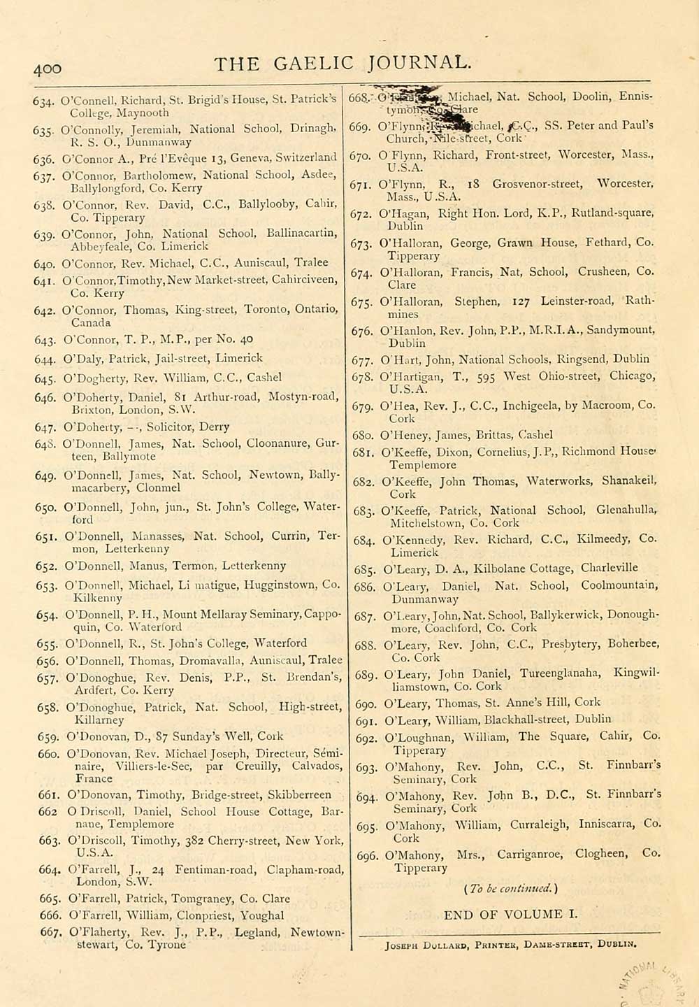 (414) - Blair Collection > Gaelic journal > Volume 1, number 1 - Early ...