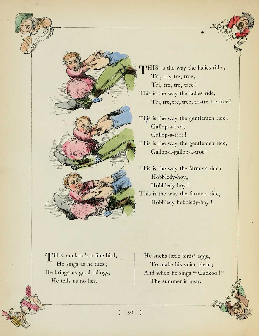 (60) - J. F. Campbell Collection > Old nurse's book of rhymes, jingles ...