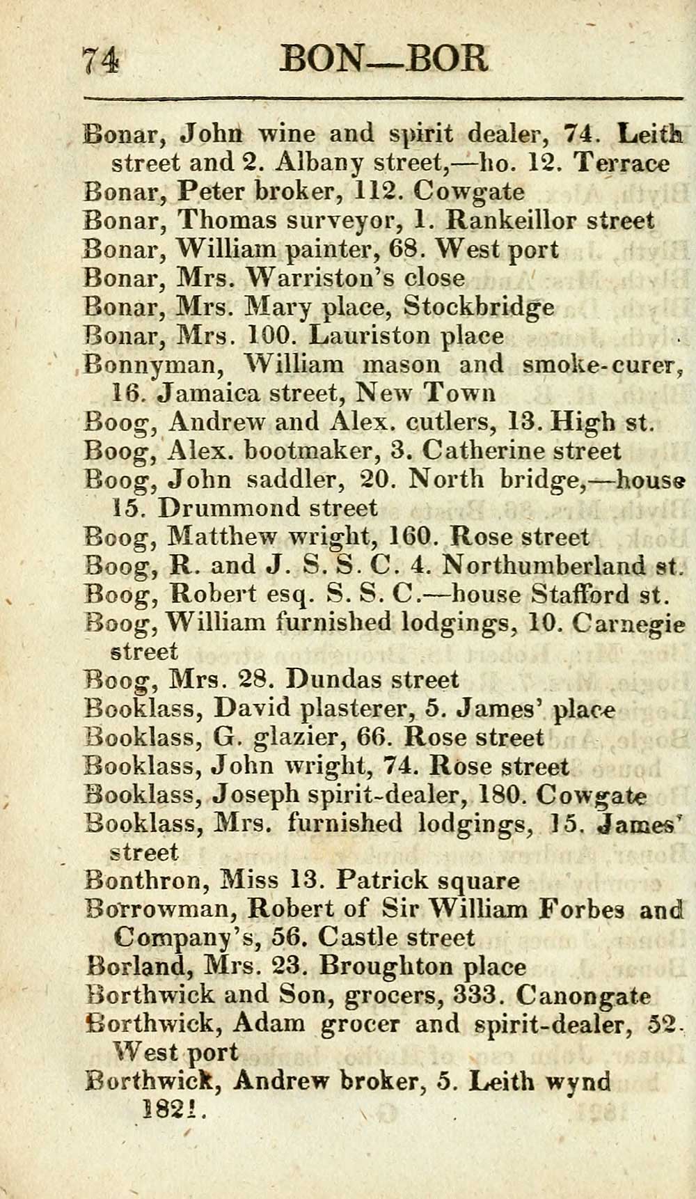 (80) - Towns > Edinburgh > 1805-1834 - Post Office annual directory ...