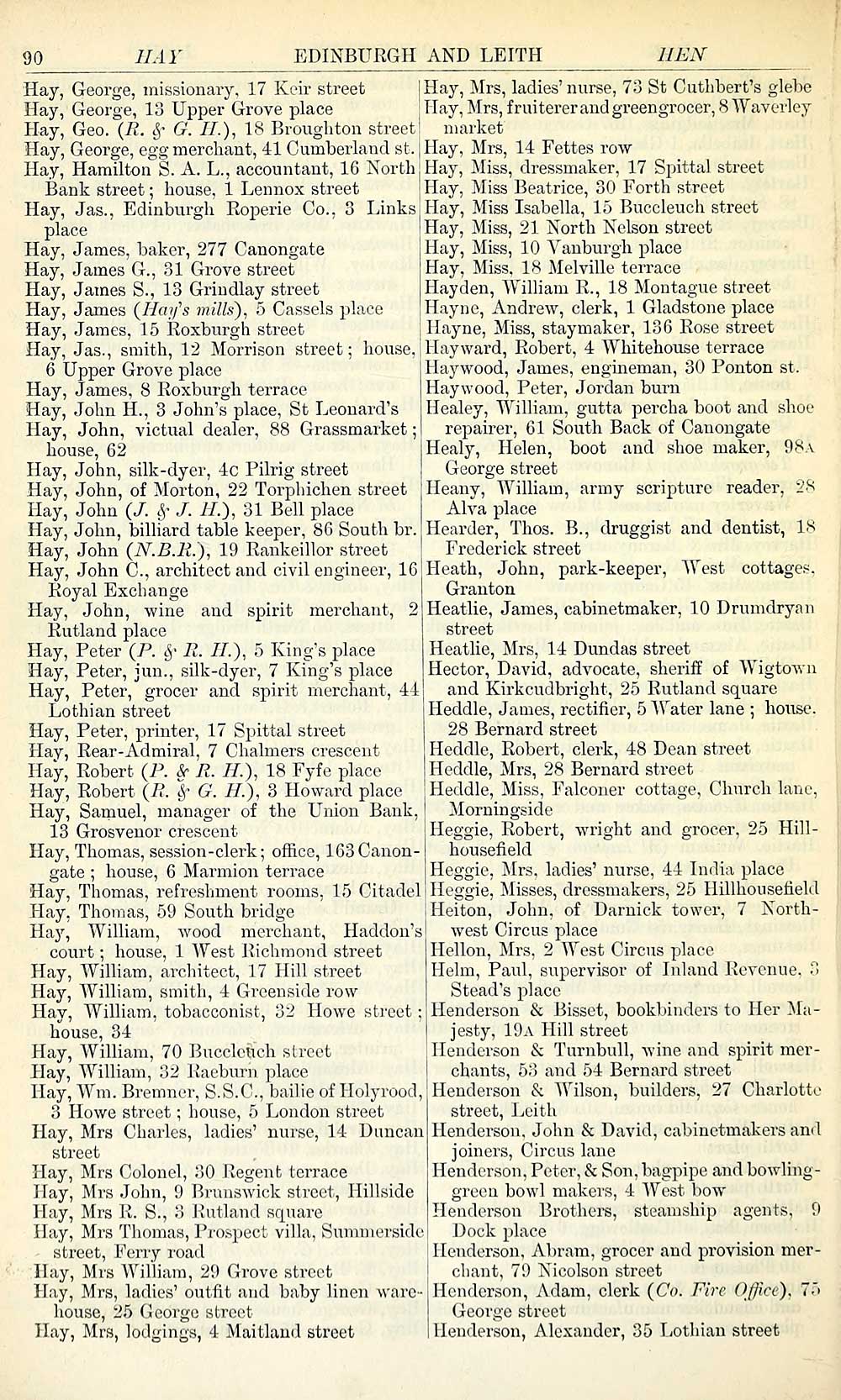 (120) - Towns > Edinburgh > 1846-1975 - Post Office Edinburgh and Leith ...