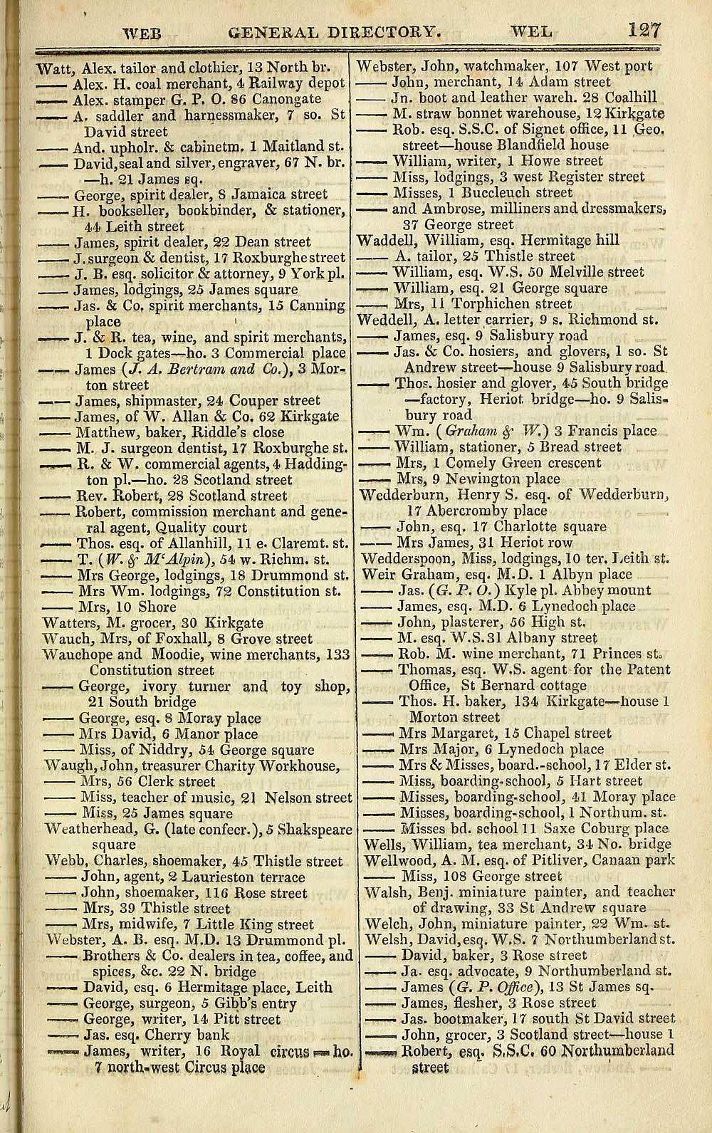 (173) - Towns > Edinburgh > 1838-1846 - Post-Office annual directory ...