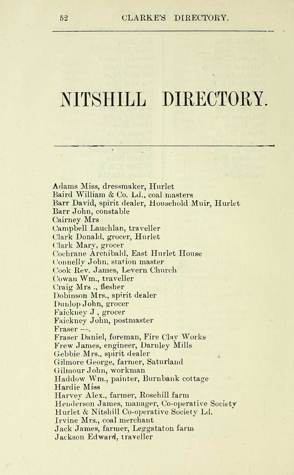 (64) - Towns > Barrhead (and Neilston) > 1896 - Clarke's Barrhead and ...