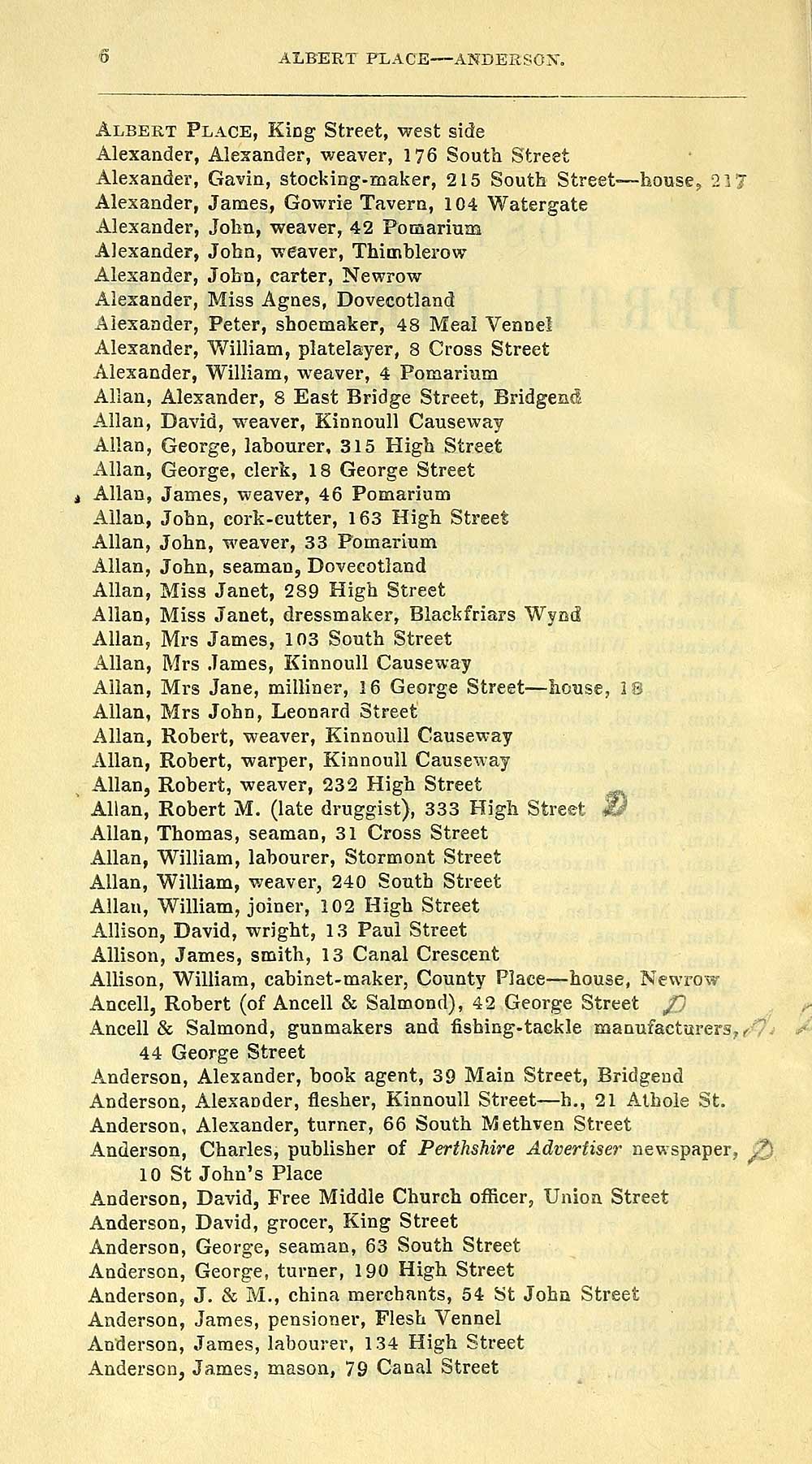 (10) - Towns > Perth > 1845-1885 - Post Office Perth directory > 1850 ...