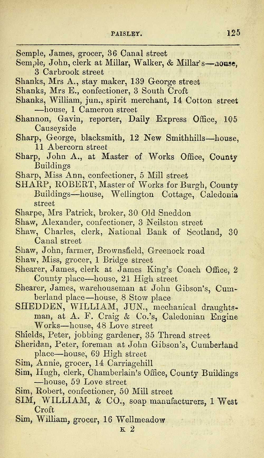 (137) - Towns > Paisley > 1862-1884 - Watson's directory for Paisley ...