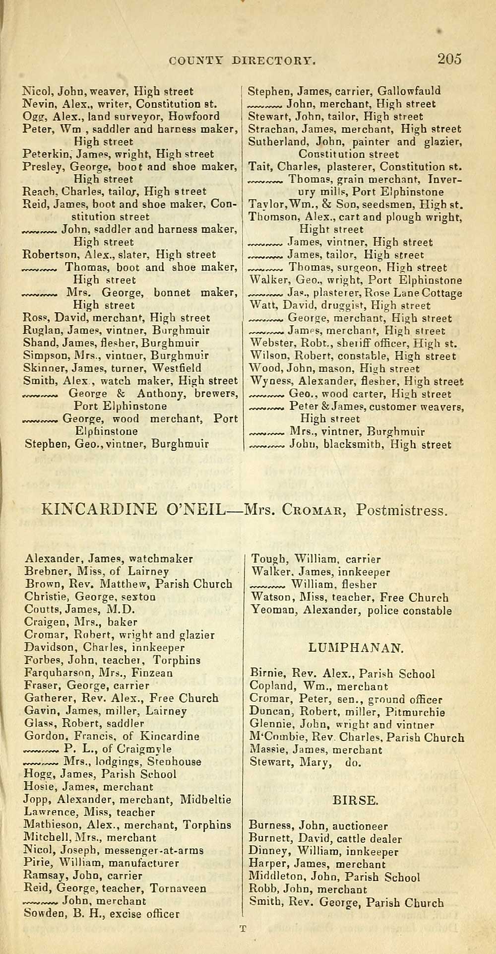 (231) - Towns > Aberdeen > 1846-1848 - Post-office and Bon-accord ...