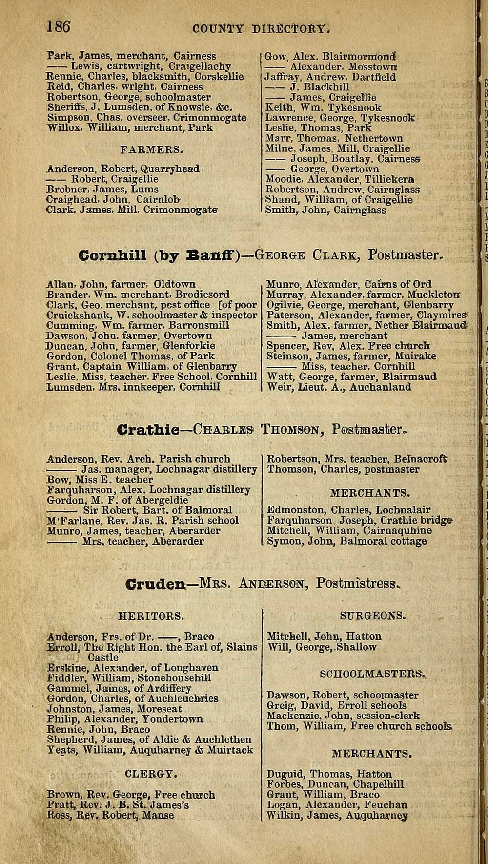 (204) - Towns > Aberdeen > 1846-1848 - Post-office and Bon-accord ...