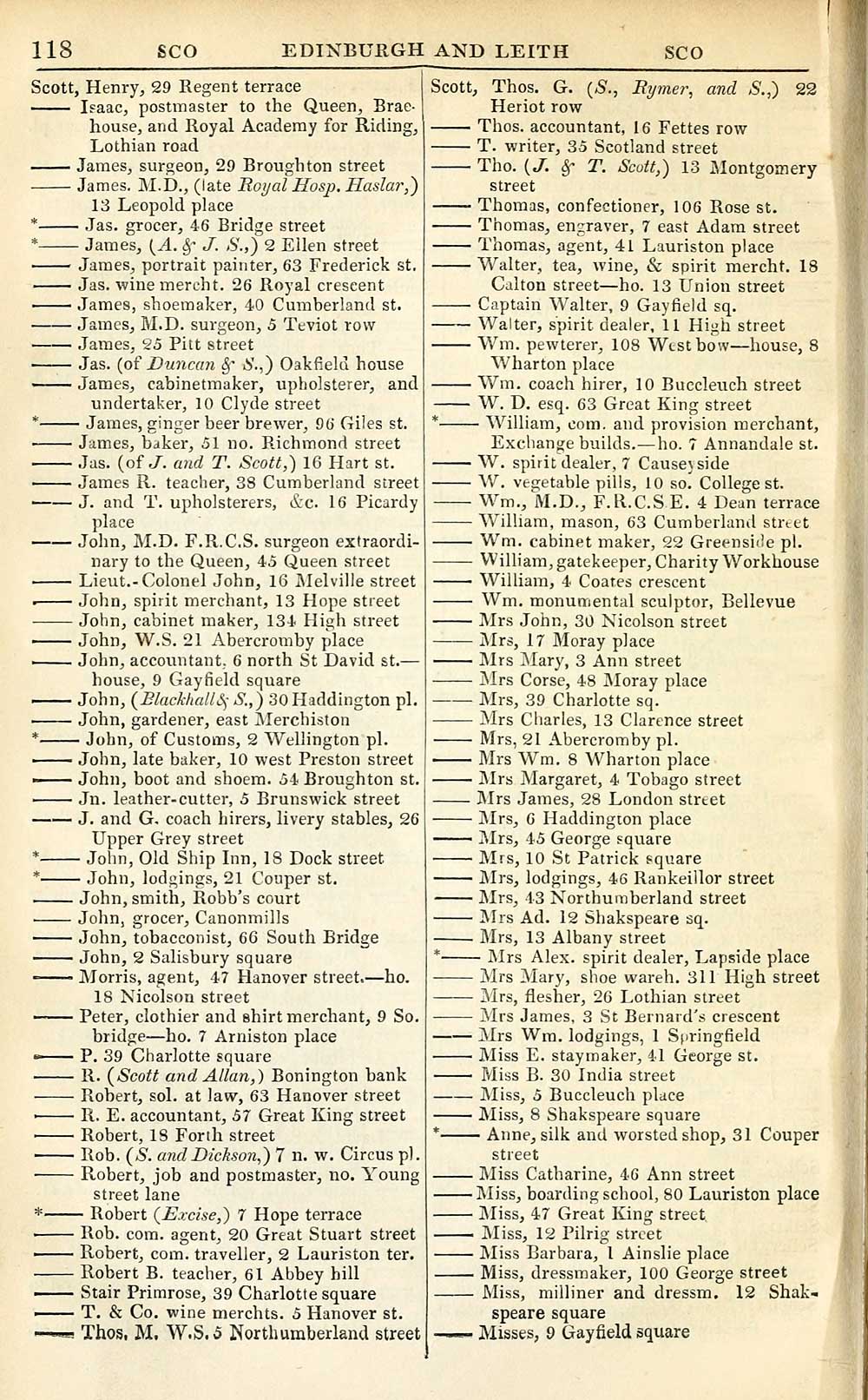 (136) - Towns > Edinburgh > 1838-1846 - Post-Office annual directory ...