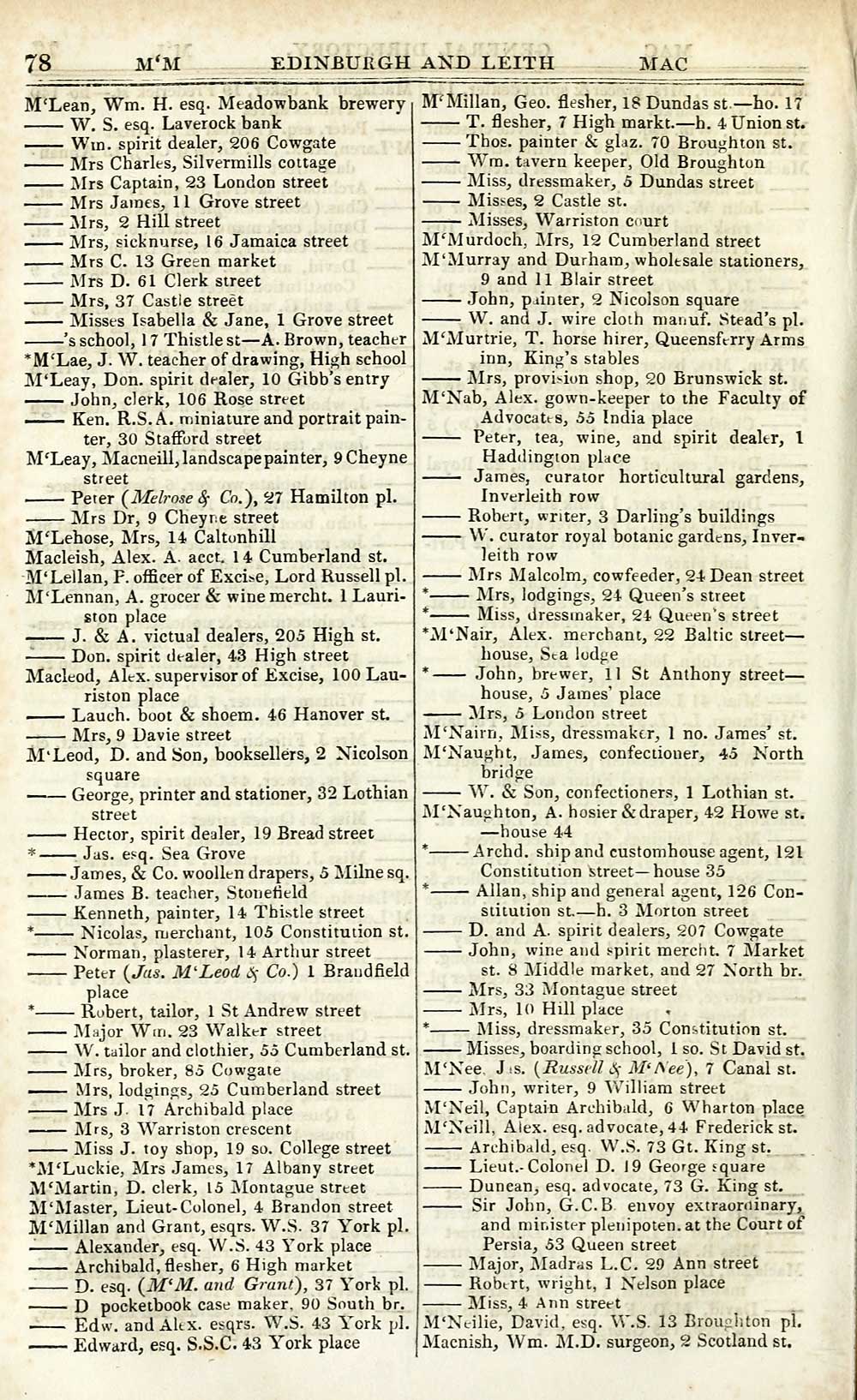 (108) - Towns > Edinburgh > 1838-1846 - Post-Office annual directory ...