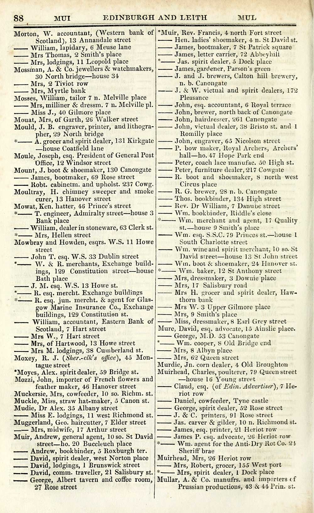 (118) - Towns > Edinburgh > 1838-1846 - Post-Office annual directory ...