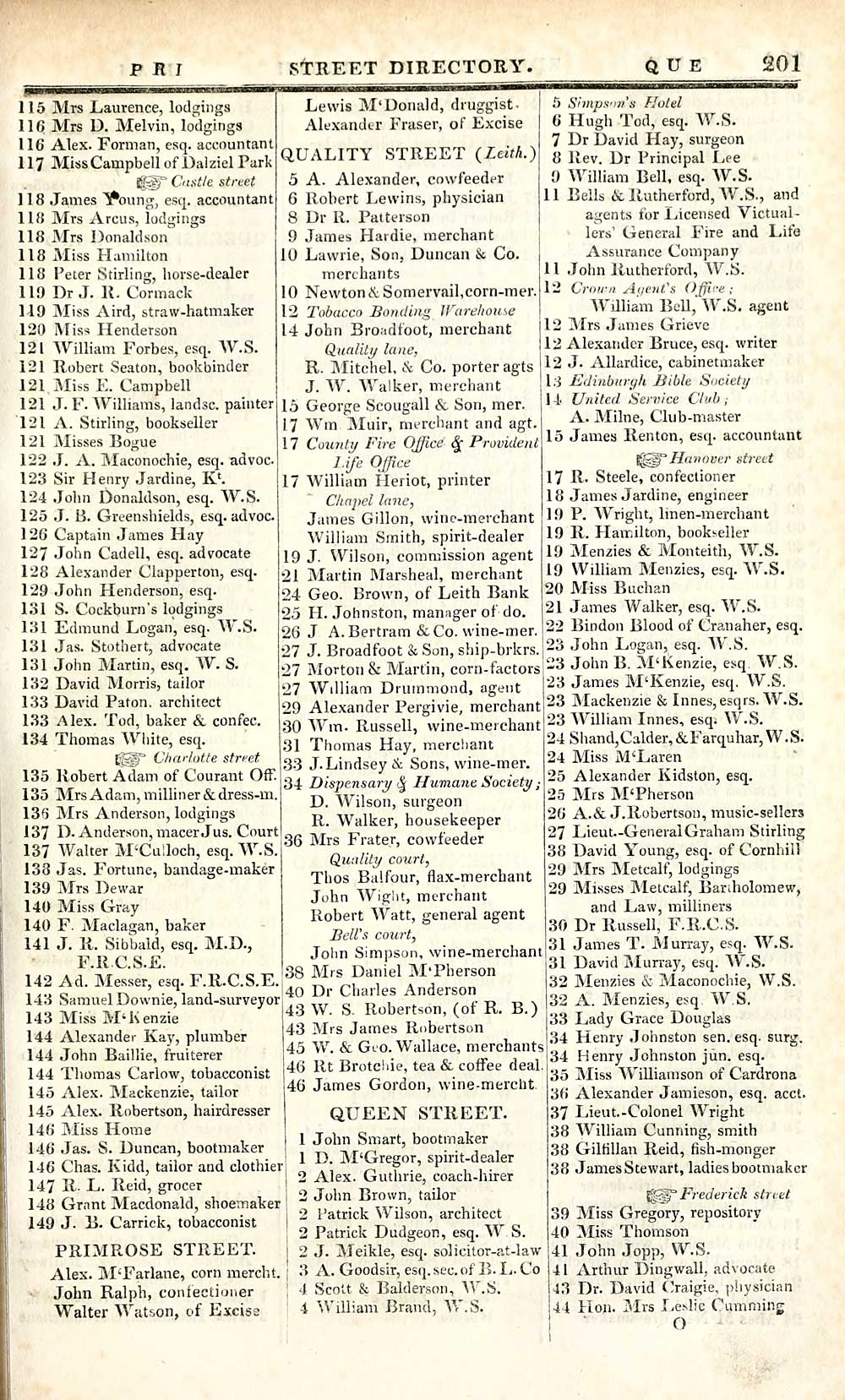 (231) - Towns > Edinburgh > 1838-1846 - Post-Office annual directory ...