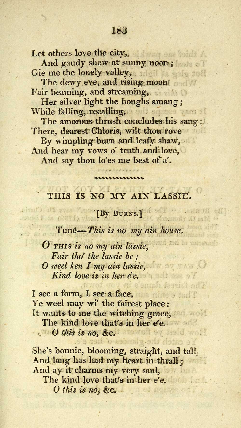 (205) Page 183 - This is no my ain lassie - Glen Collection of printed ...