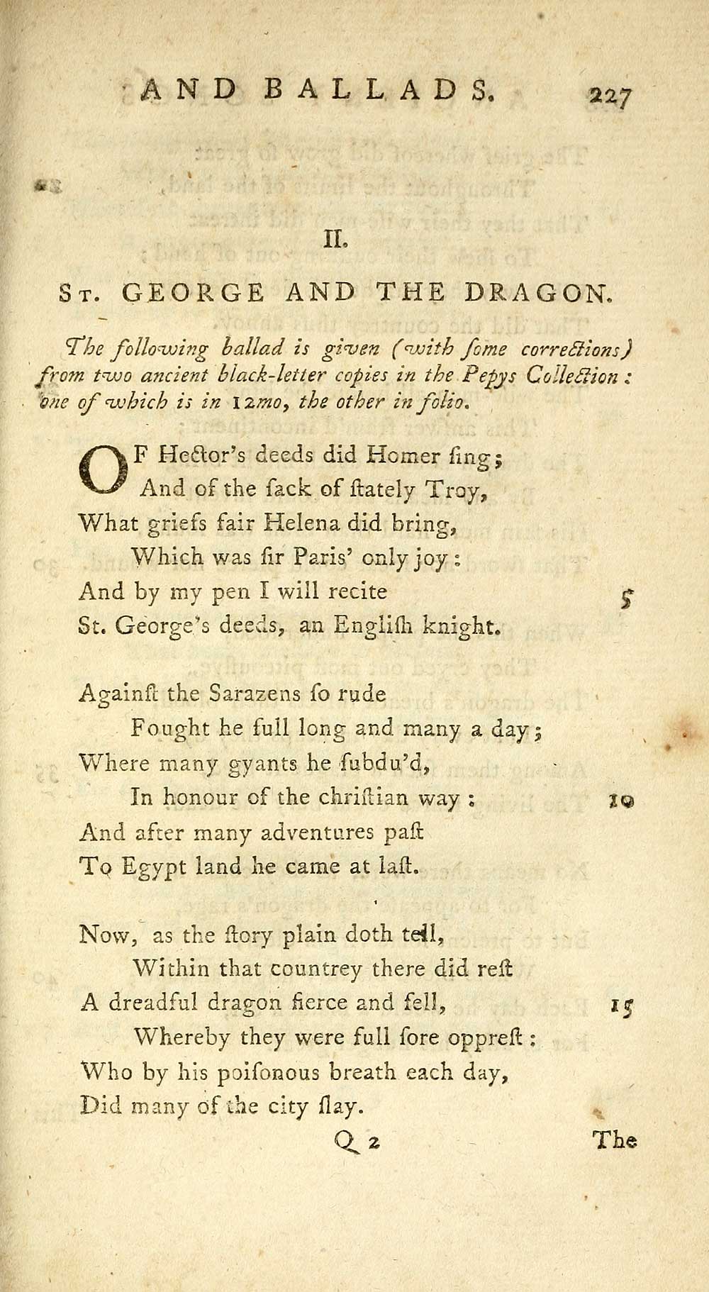 (275) Page 227 - St. George and the dragon - Glen Collection of printed ...