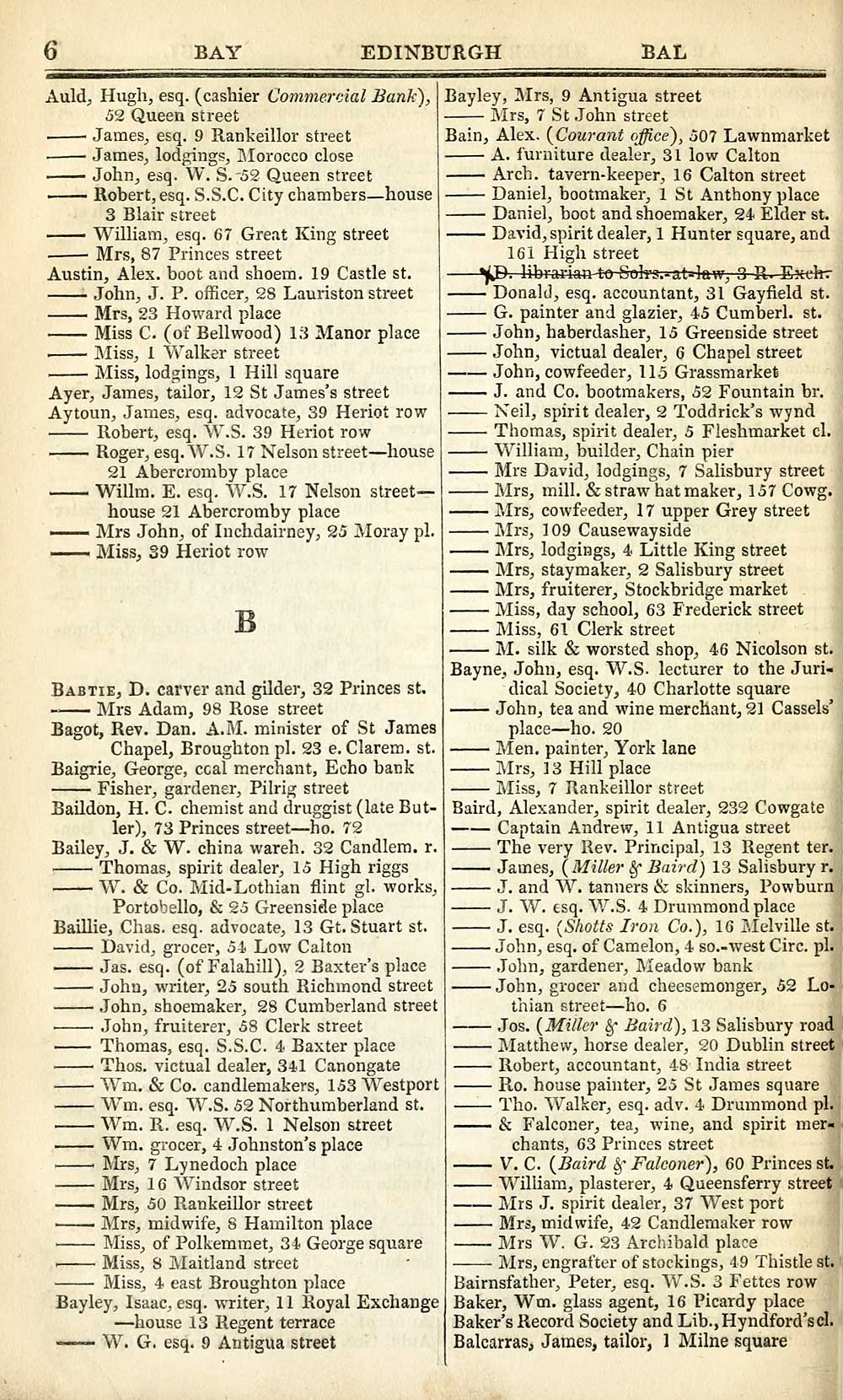 (42) - Towns > Edinburgh > 1838-1846 - Post-Office annual directory and ...