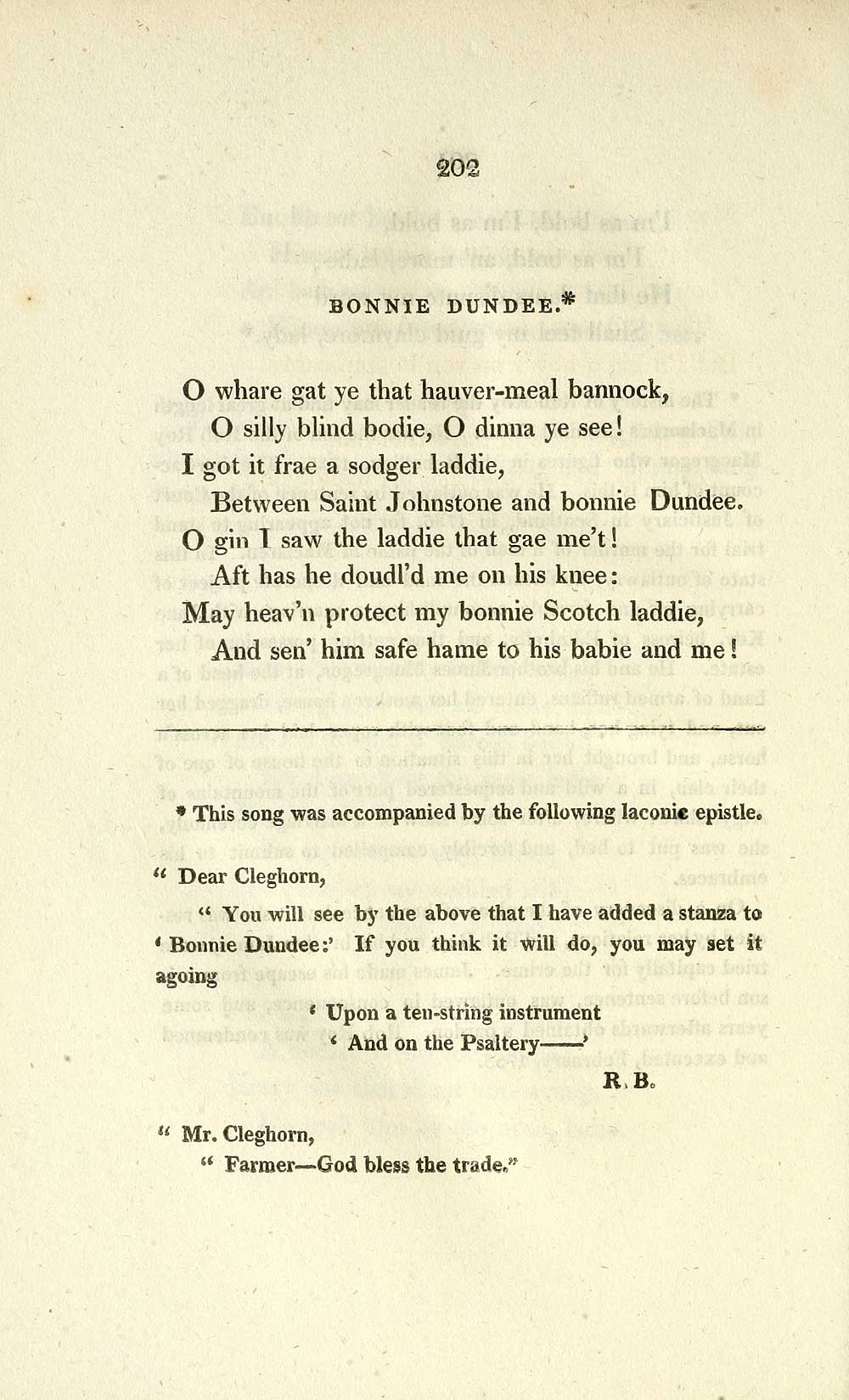 (458) Page 202 - Bonnie Dundee - Glen Collection of printed music ...