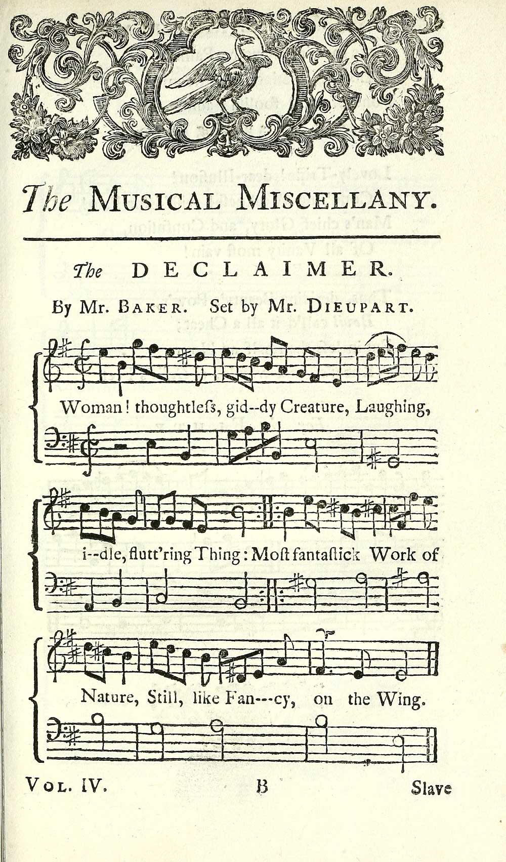(19) [Page 1] - Declaimer - Glen Collection of printed music > Printed ...