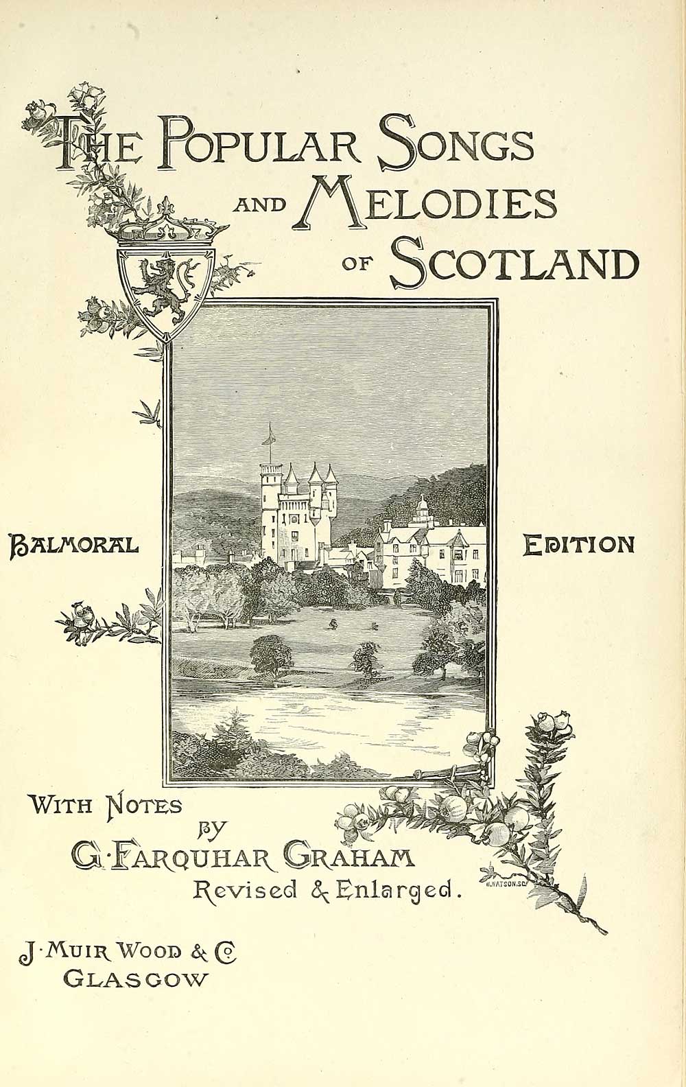 (5) Added title page - Glen Collection of printed music > Printed music ...