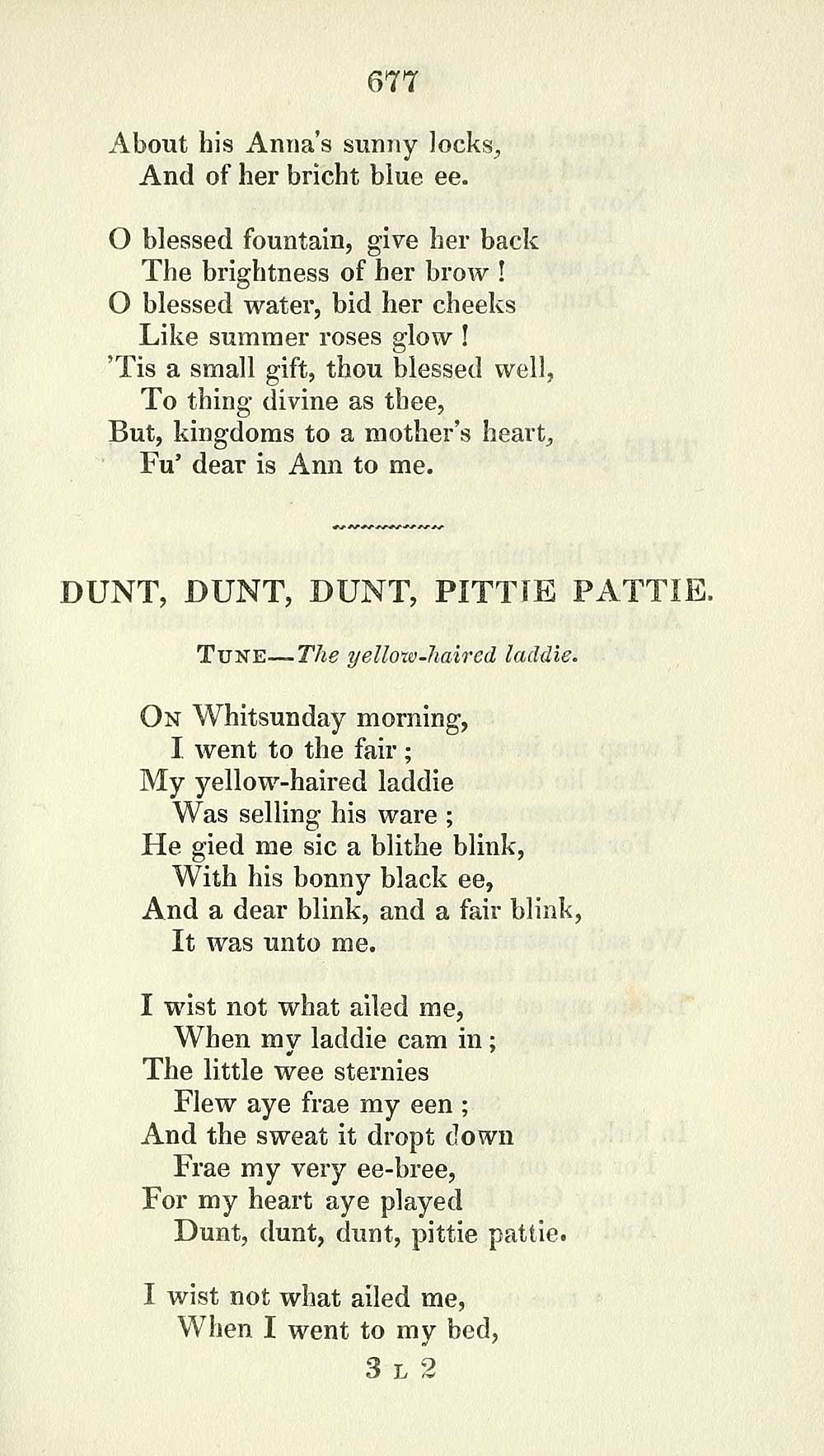 (377) Page 677 - Dunt, dunt, dunt, pittie pattie - Glen Collection of ...