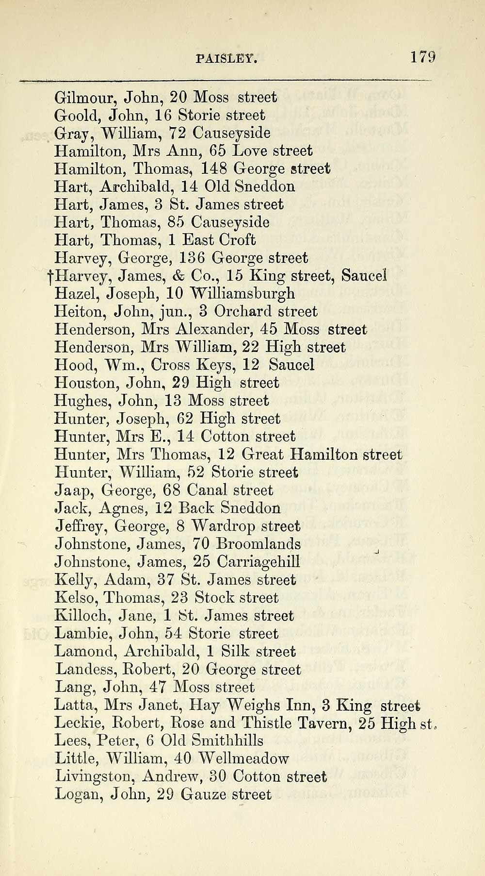 (185) - Towns > Paisley > 1862-1884 - Watson's directory for Paisley ...